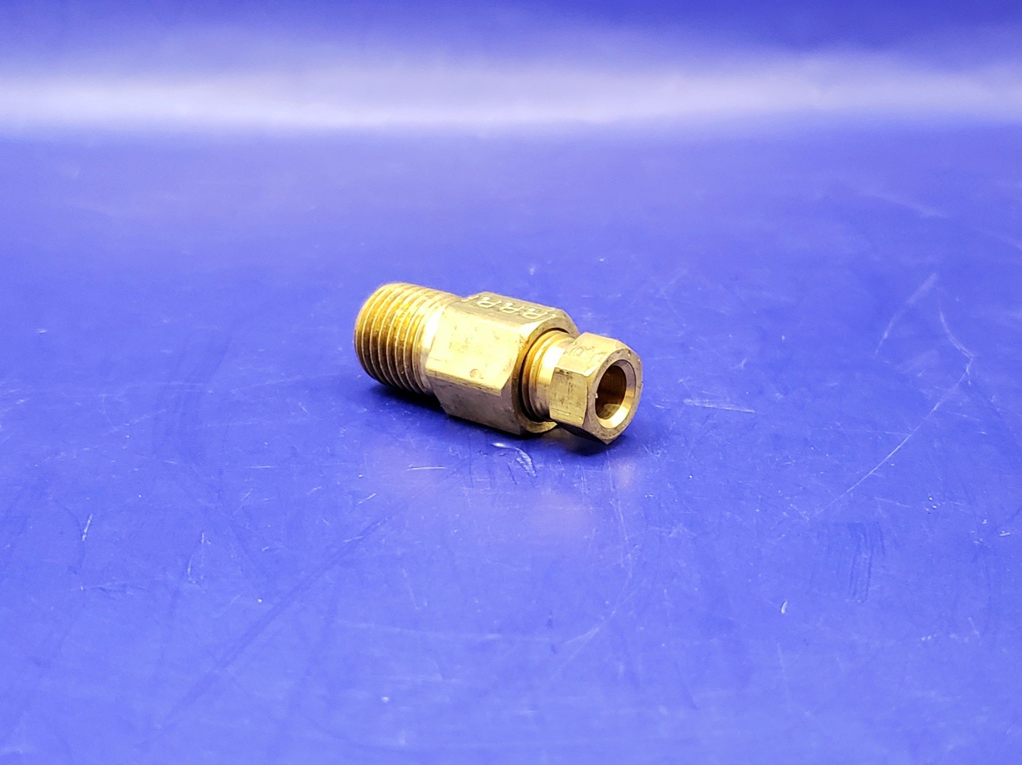 86N339: ORIFICE 1/4 OD X 1/4 MPT.BRASS .031 SIZE – Air Compressor Supply